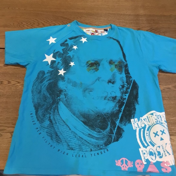 Indigo Red Denim Co. | Shirts | Indigo Red Denim Co Xl Tshirt Benjamin ...